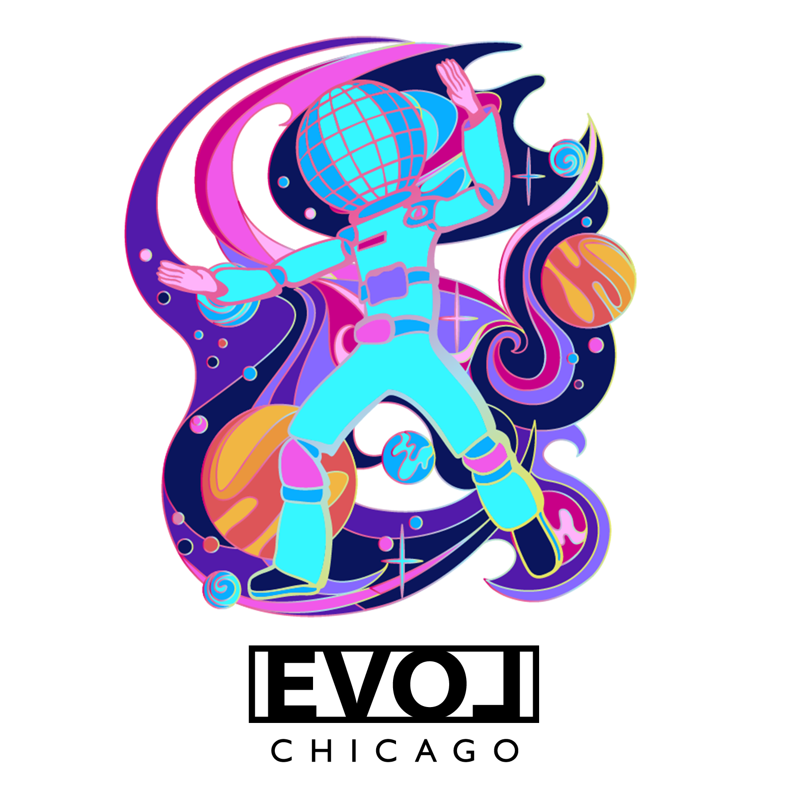 LAN x EVOL Spinner Pin – DDP Merch